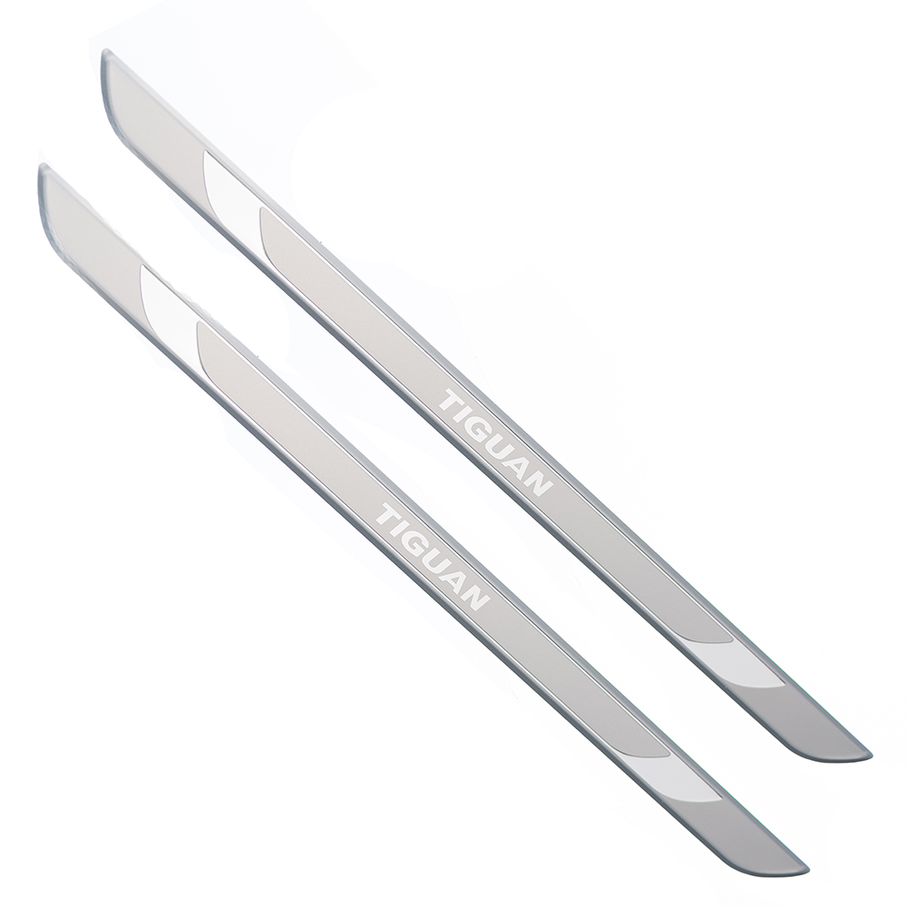 Tiguan Allspace Door Strip - Front Doors (Aluminium with Lettering ...
